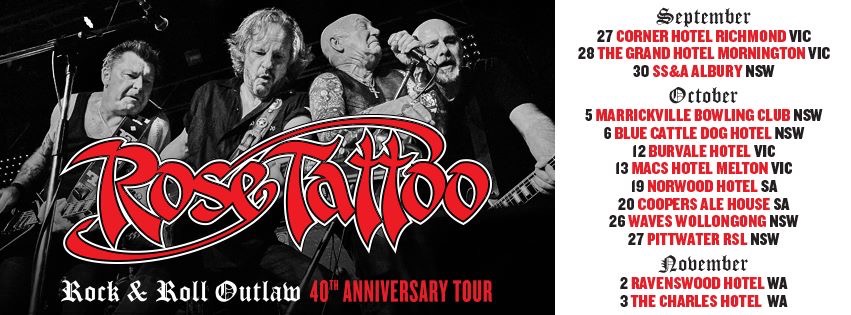 Rose Tattoo | The Official Website - Australian Rock N Roll Band