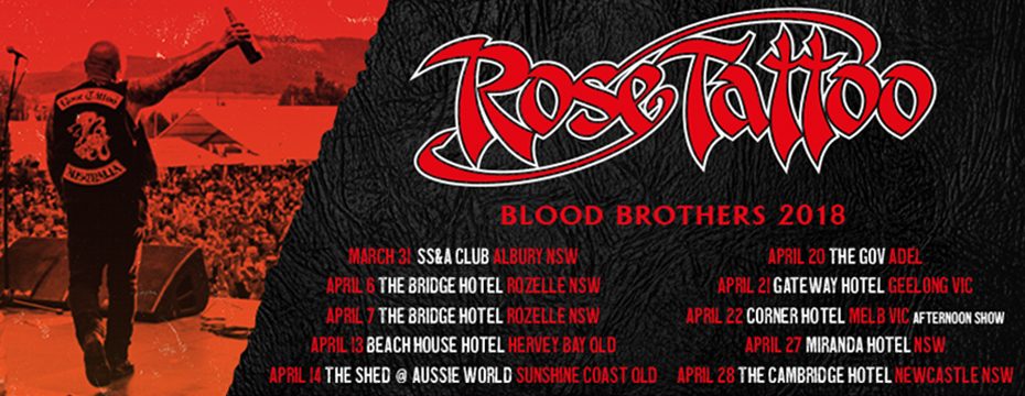 Rose Tattoo | The Official Website - Australian Rock N Roll Band
