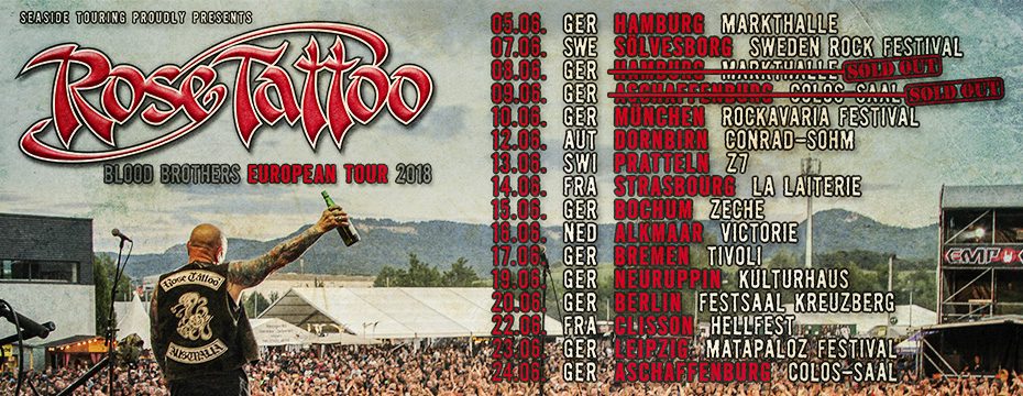 Rose Tattoo | The Official Website - Australian Rock N Roll Band